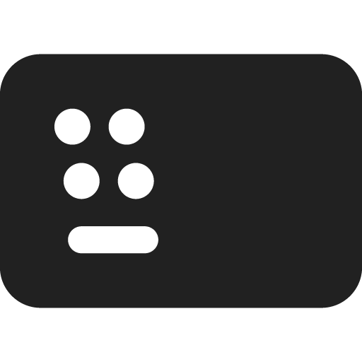 Keyboard layout one handed left icon svg png free download