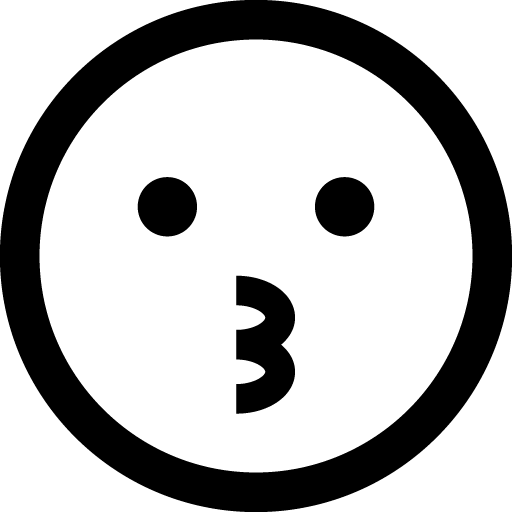 Kiss icon svg png free download - 2