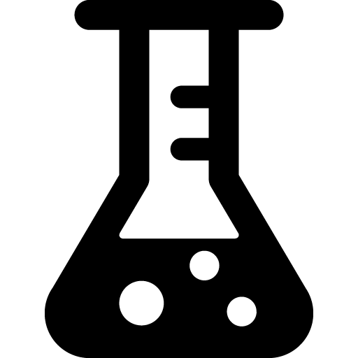 Lab flask experiment icon svg png free download - 3