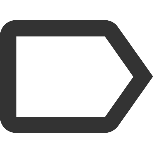 Label outline icon svg png free download