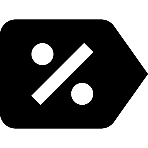 Label percent icon svg png free download