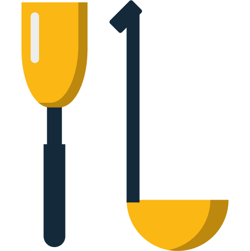 Ladle spoons icon svg png free download