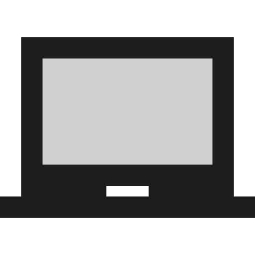 Laptop chromebook icon svg png free download - 2