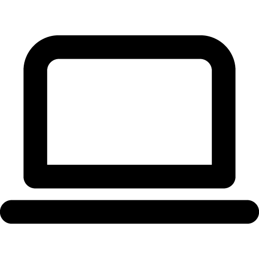 Laptop device icon svg png free download