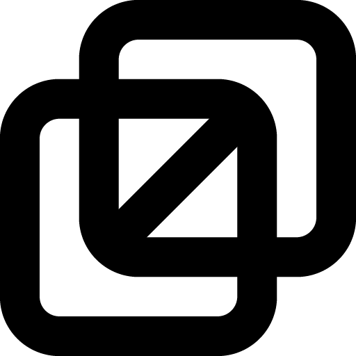 Layers intersect 2 icon svg png free download