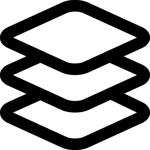 Layers outline icon svg png free download