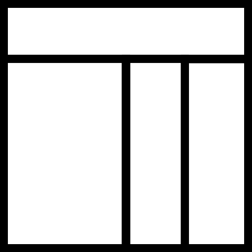 Layout header complex icon svg png free download - 3