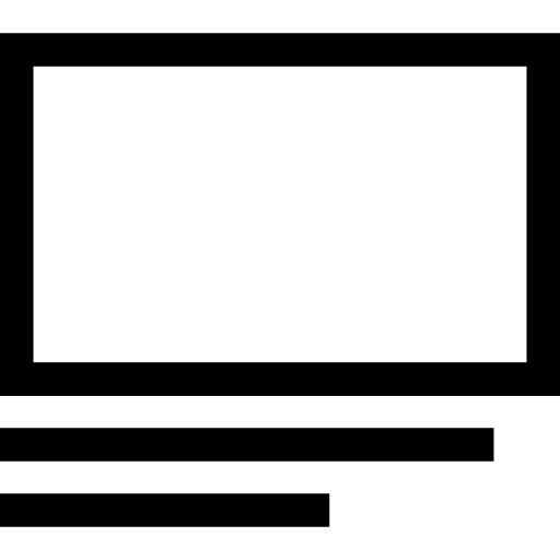 Layout media left alt icon svg png free download