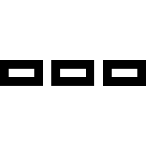 Layout menu separated icon svg png free download