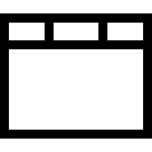 Layout tab window icon svg png free download