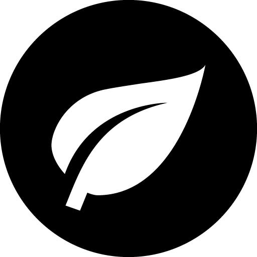 Leaf circle icon svg png free download