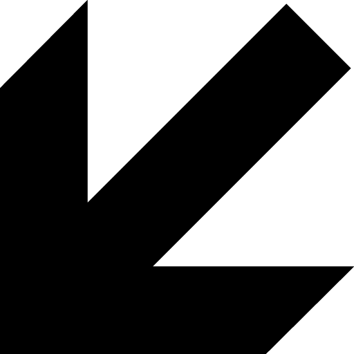 Left and down arrow icon svg png free download