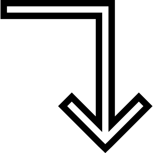 Level down alt icon svg png free download