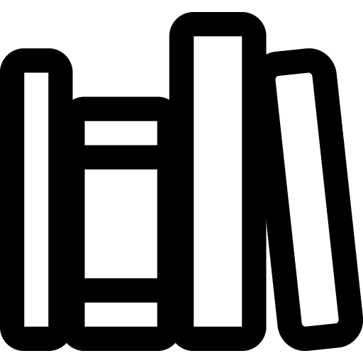 Library outline icon svg png free download