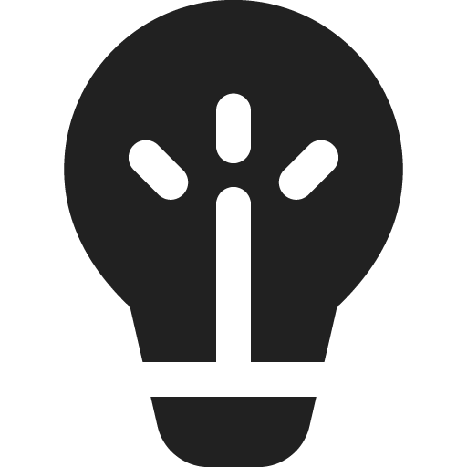 Lightbulb filament icon svg png free download