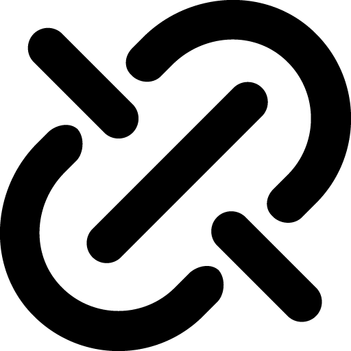 Linkbroken down round icon svg png free download