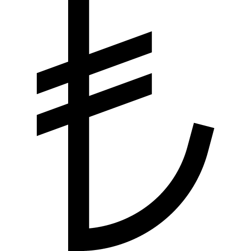 Lira sign icon svg png free download