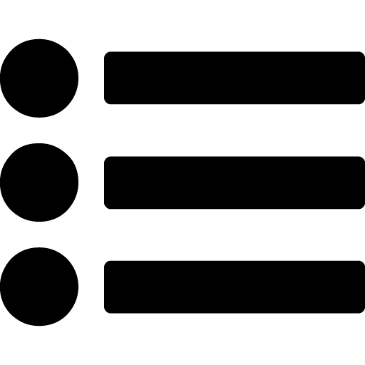 List ul icon svg png free download