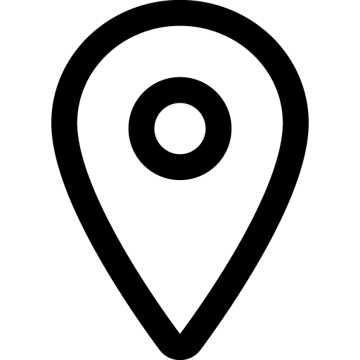 Location outline icon svg png free download