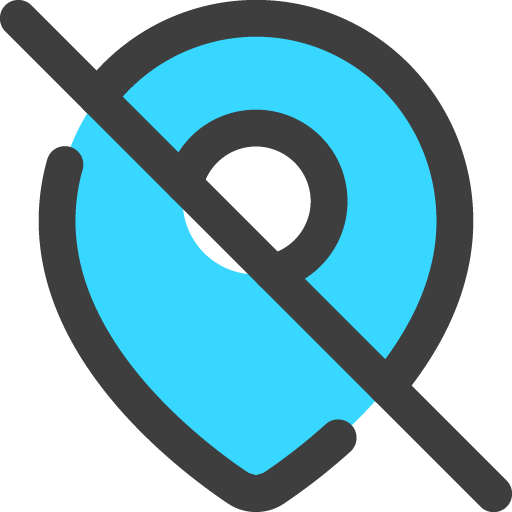 Location pin disabled icon svg png free download