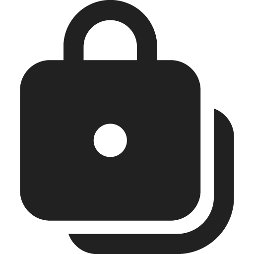 Lock multiple icon svg png free download