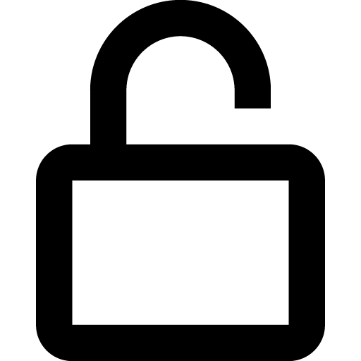 Lock open alt icon svg png free download - 2