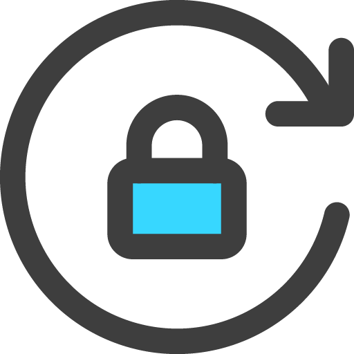 Lock rotation icon svg png free download