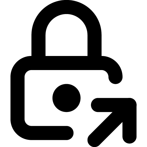 Lock share icon svg png free download