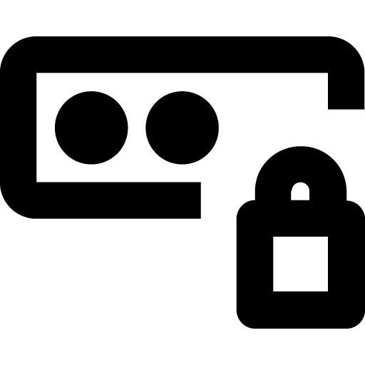 Login lock icon svg png free download