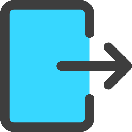 Logout icon svg png free download - 6