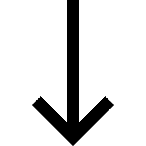 Long arrow alt down icon svg png free download