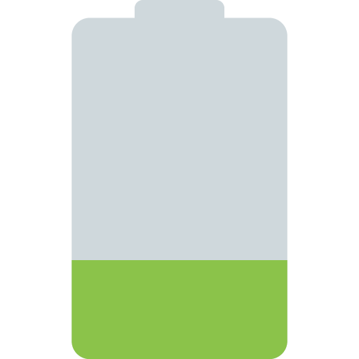 Low battery icon svg png free download