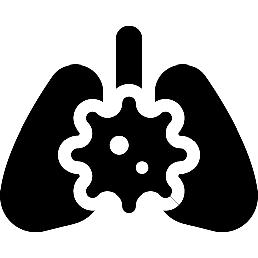 Lungs virus icon svg png free download