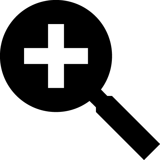 Magnify plus icon svg png free download