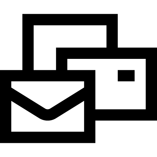 Mail bulk icon svg png free download