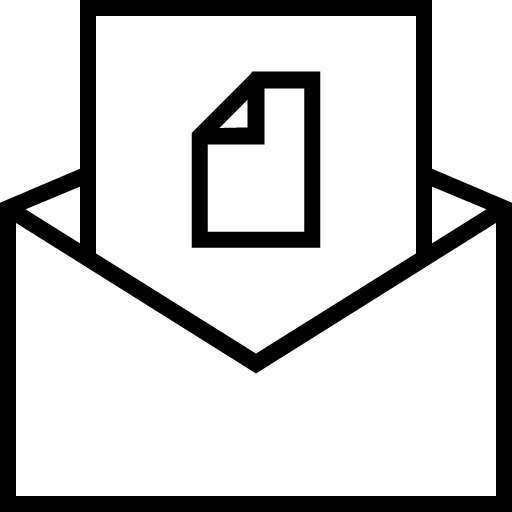 Mail document icon svg png free download