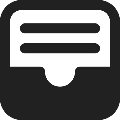 Mail inbox all icon svg png free download