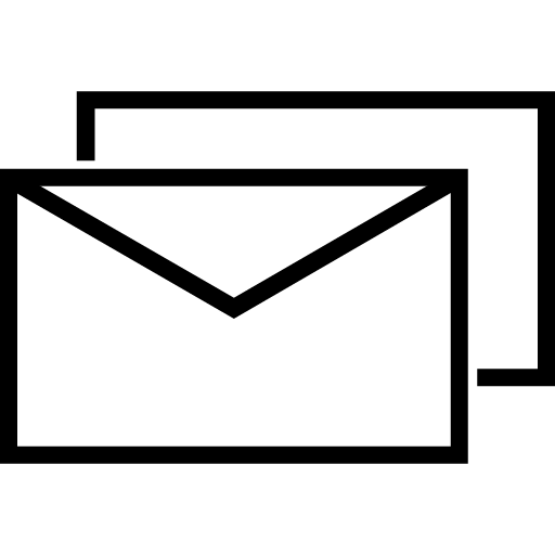 Mail multiple icon svg png free download