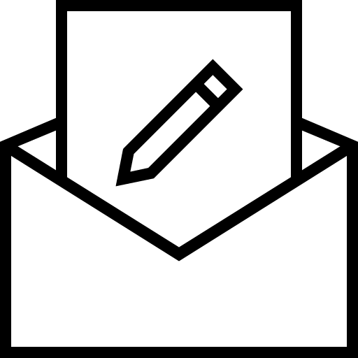 Mail pencil icon svg png free download