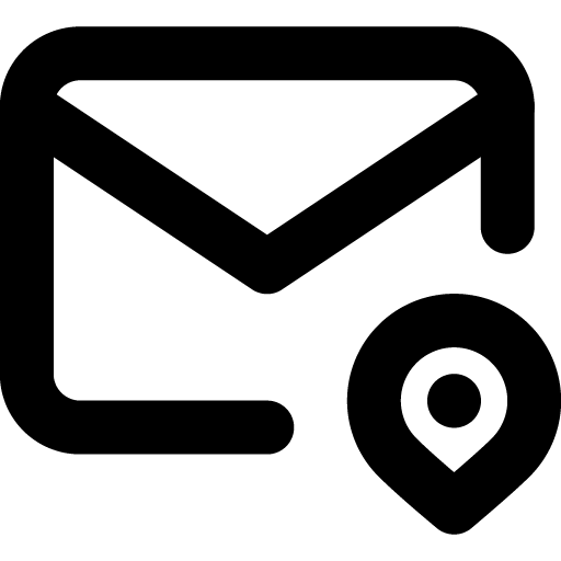Mail pin icon svg png free download