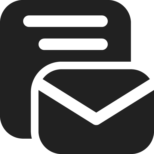 Mail template icon svg png free download