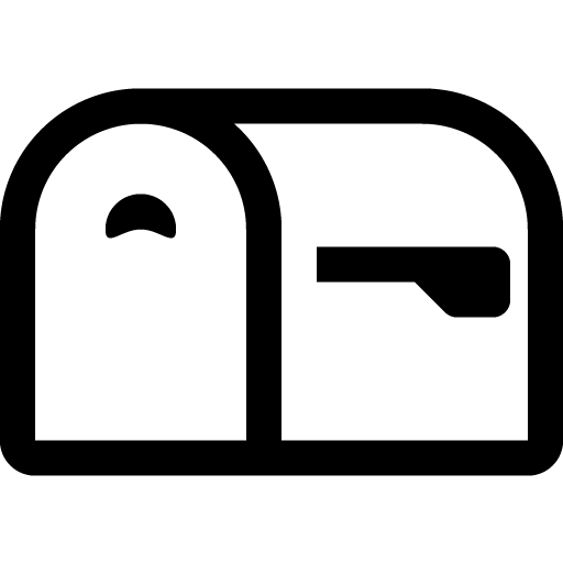 Mailbox icon svg png free download