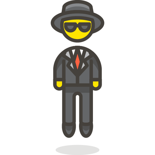 Man in suit levitating icon svg png free download
