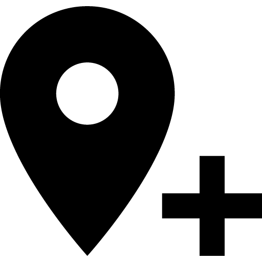 map marker plus - Download free icon