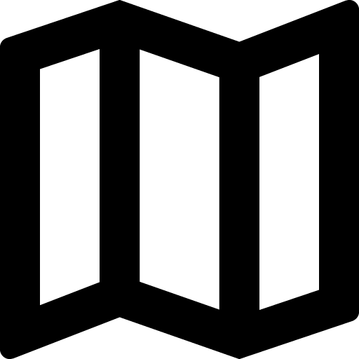 Map outline icon - Download free 3