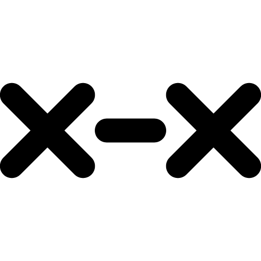 Math X Minus X Download Free Icon