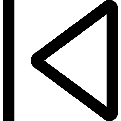 Media step backward icon svg png free download