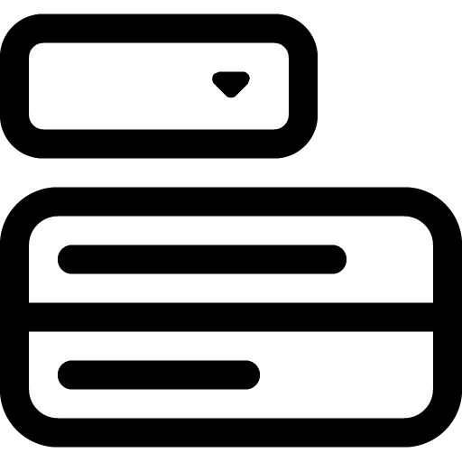 Menu button icon svg png free download