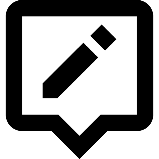 Message alt edit icon svg png free download - 2