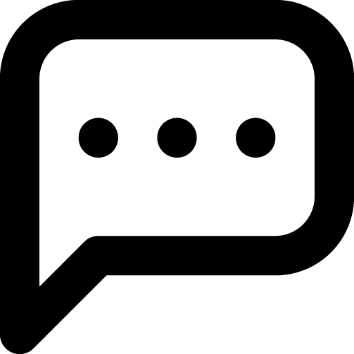 Message dots icon svg png free download - 2
